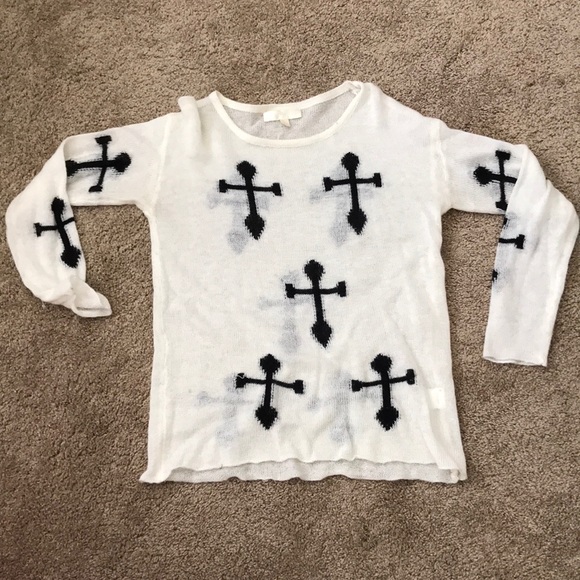 Sweaters | Cross Sweater | Poshmark